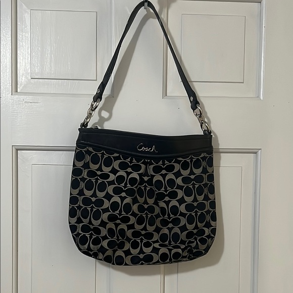 Coach | Bags | Coach Ashley Signature Hippie F211 Shoulder Bag | Poshmark
